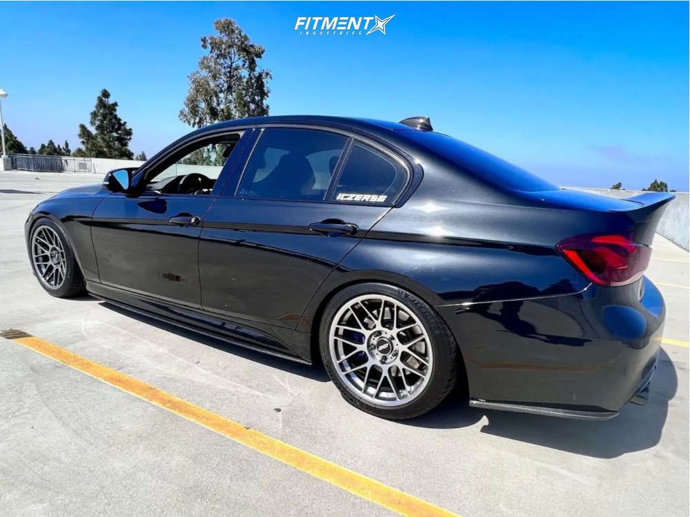 2018 BMW 330i M sport with 18x9 Apex Arc-8 and Michelin 245x40 on ...