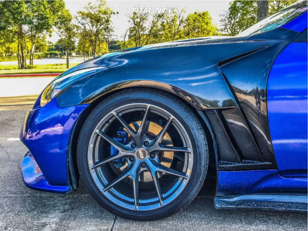 2009 INFINITI G37 X with 19x9.5 ESR Rf2 and Michelin 245x40 on Lowering ...