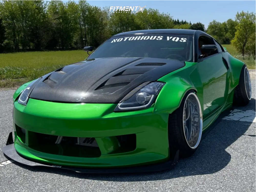 2004 Nissan 350Z Enthusiast with 19x14 Work Rezax II and Toyo Tires ...