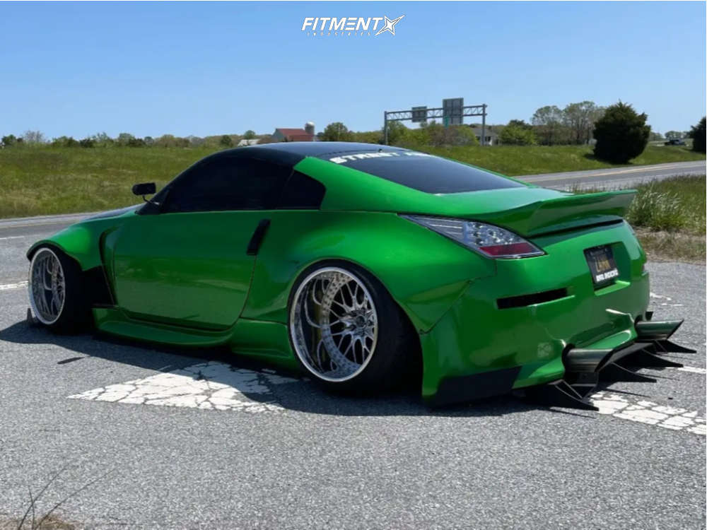 2004 Nissan 350Z Enthusiast with 19x14 Work Rezax II and Toyo Tires ...