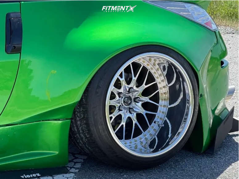 2004 Nissan 350Z Enthusiast with 19x14 Work Rezax II and Toyo Tires ...