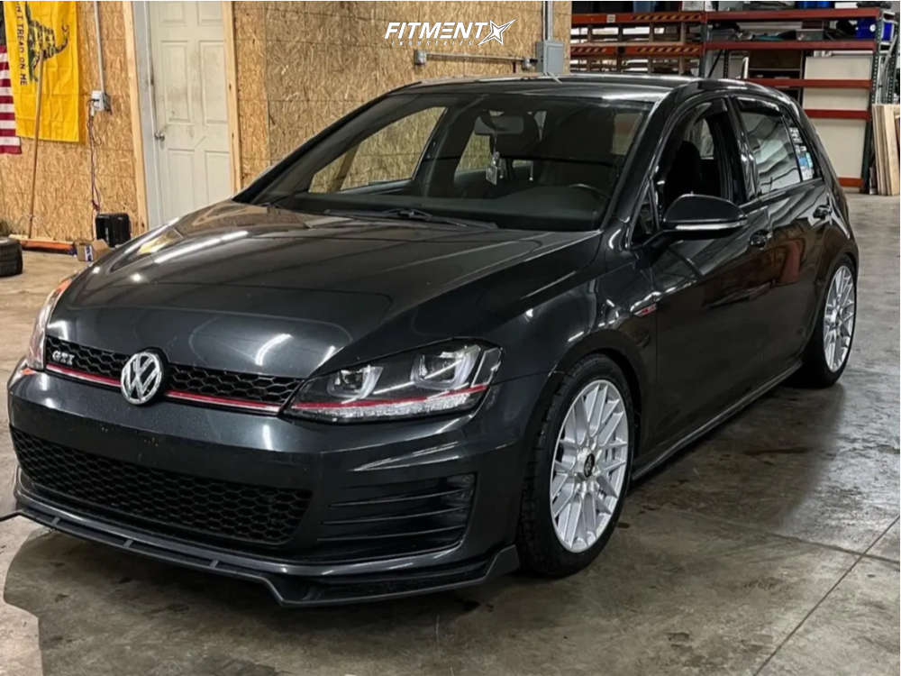 2016 Volkswagen GTI S with 18x8.5 Rotiform Rse and Nitto 245x45 on ...