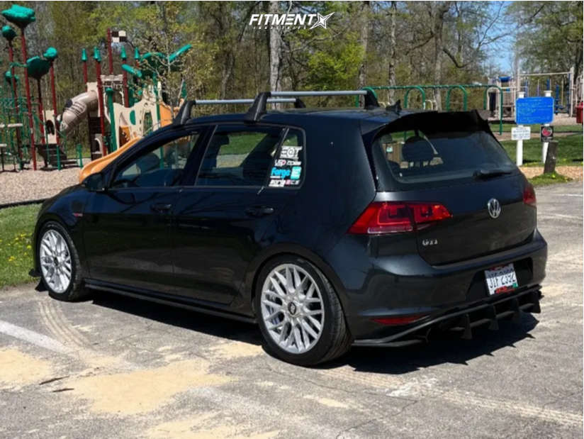 2016 Volkswagen GTI S with 18x8.5 Rotiform Rse and Nitto 245x45 on ...