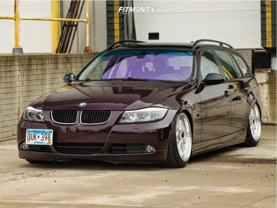 2007 BMW 328xi Base with 18x9.5 ESR Cs11 and Milestar 235x40 on ...