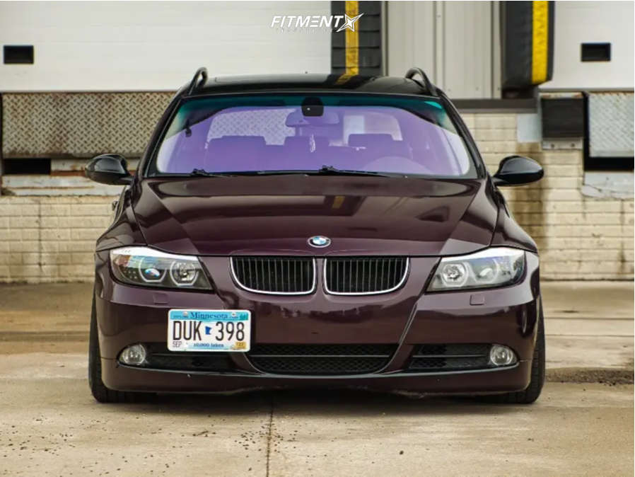 2007 BMW 328xi Base with 18x9.5 ESR Cs11 and Milestar 235x40 on ...