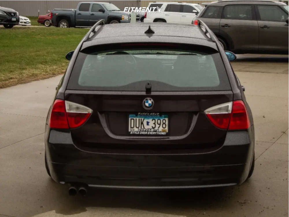 2007 BMW 328xi Base with 18x9.5 ESR Cs11 and Milestar 235x40 on ...