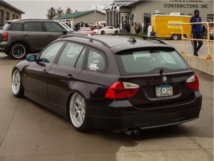 2007 BMW 328xi Base with 18x9.5 ESR Cs11 and Milestar 235x40 on ...