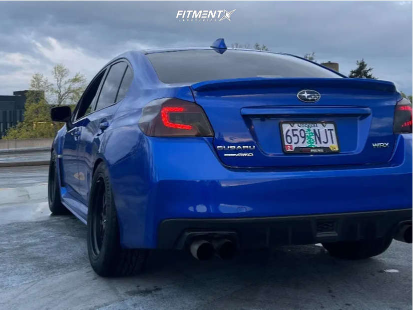 2019 Subaru WRX Base with 18x8.5 ESR Sr01 and Douglas 235x50 on ...