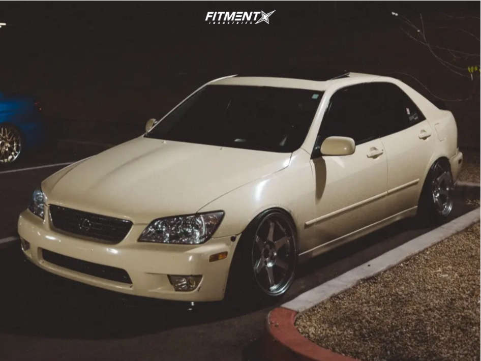 2001 Lexus IS300 Base with 18x9.5 ESR Sr07 and Delinte 215x35 on ...