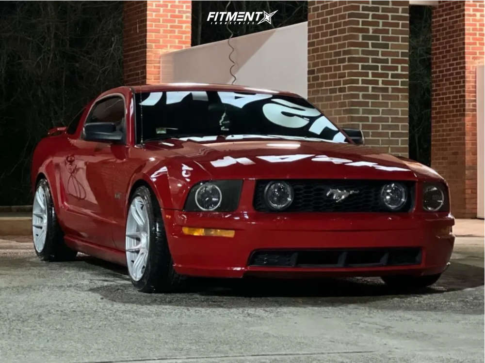 2007 Ford Mustang GT with 18x9.5 ESR Cs8 and Michelin 245x40 on ...