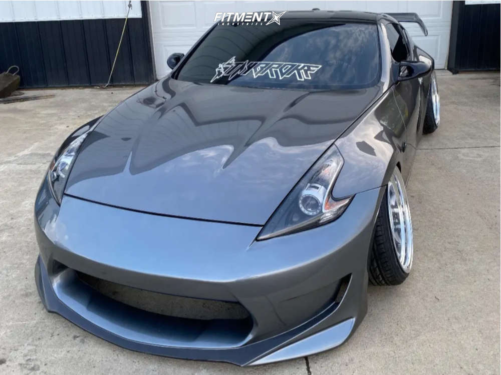2012 Nissan 370Z Touring with 19x10 326 Power Yabaking Spoke and ...