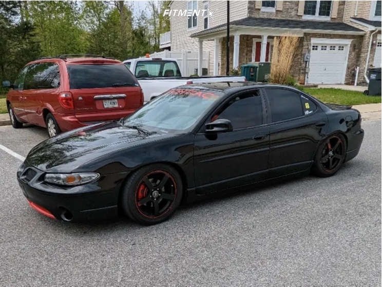 2000 Pontiac Grand Prix GTP with 18x8 Motegi Mr118 and Pirelli 245x45 ...