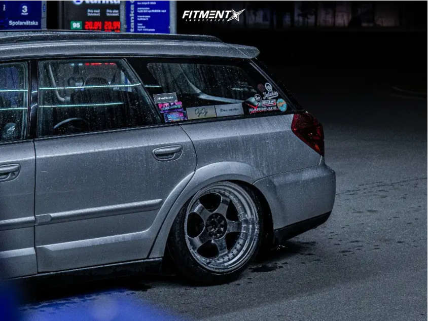 2005 Subaru Outback Limited with 18x10.5 59 North Wheels D-002 and ...