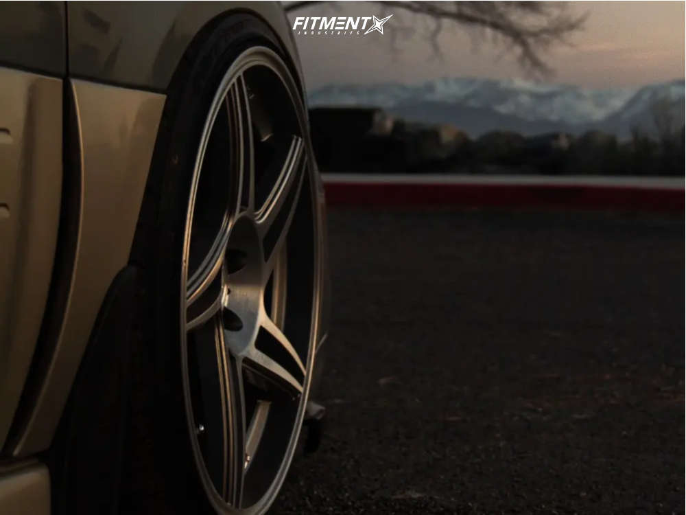 2001 Subaru Outback L.L. Bean with 18x8.5 Anovia Carrier and Nitto ...