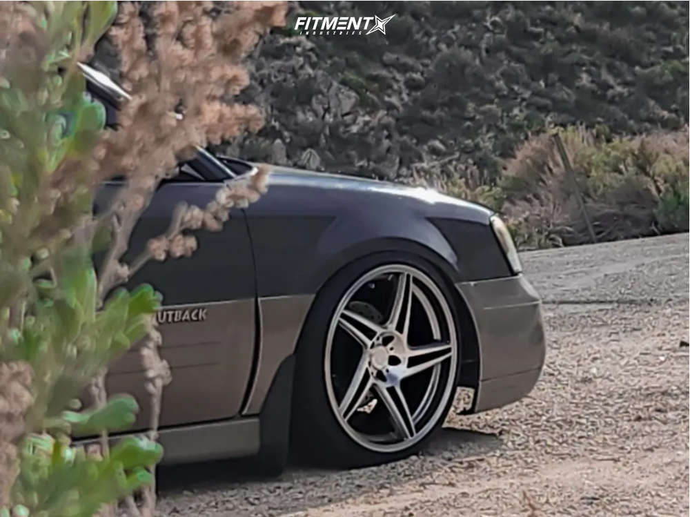 2001 Subaru Outback L.L. Bean with 18x8.5 Anovia Carrier and Nitto ...