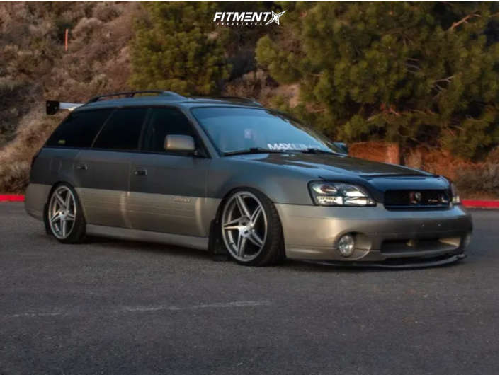 2001 Subaru Outback L.L. Bean with 18x8.5 Anovia Carrier and Nitto ...