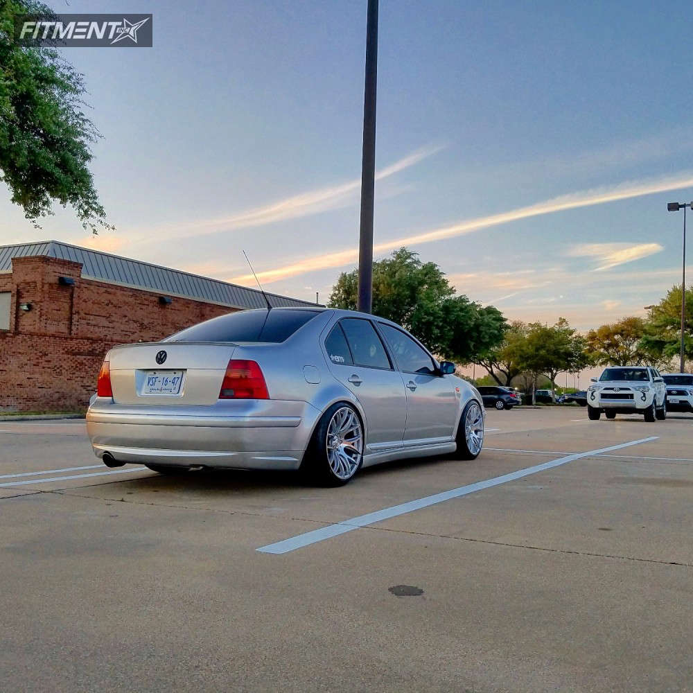 1999 Volkswagen Jetta GLX with 18x8.5 3SDM 0.01 and Nankang 215x40 on ...
