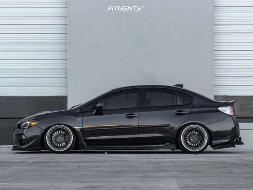 2016 Subaru WRX Premium with 19x10 Variant CRT-3P and Triangle 215x35 ...