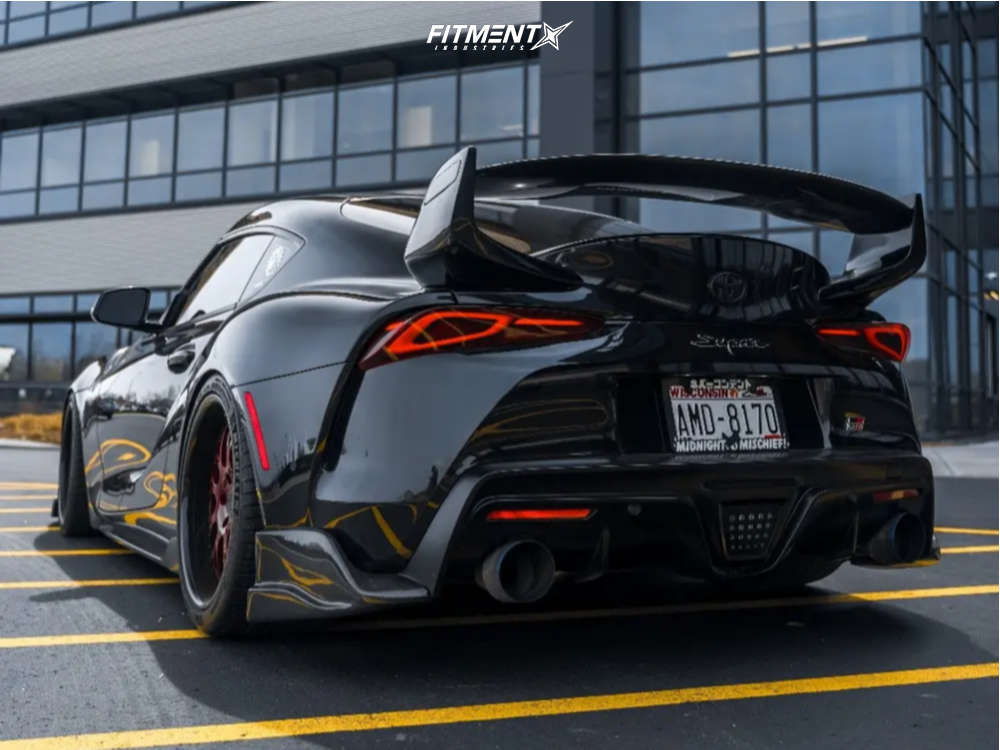 2020 Toyota GR Supra Premium with 19x9.5 Heritage Okayama and Michelin ...