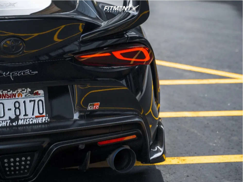 2020 Toyota GR Supra Premium with 19x9.5 Heritage Okayama and Michelin ...