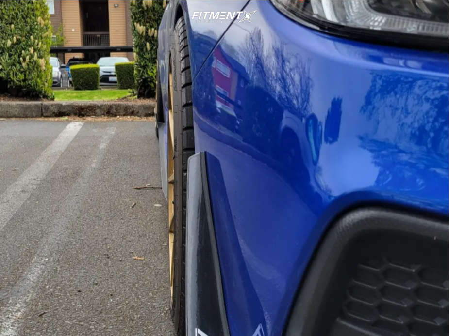 2020 Subaru WRX Limited with 18x8.5 Option Lab R716 and Dunlop 245x45 ...