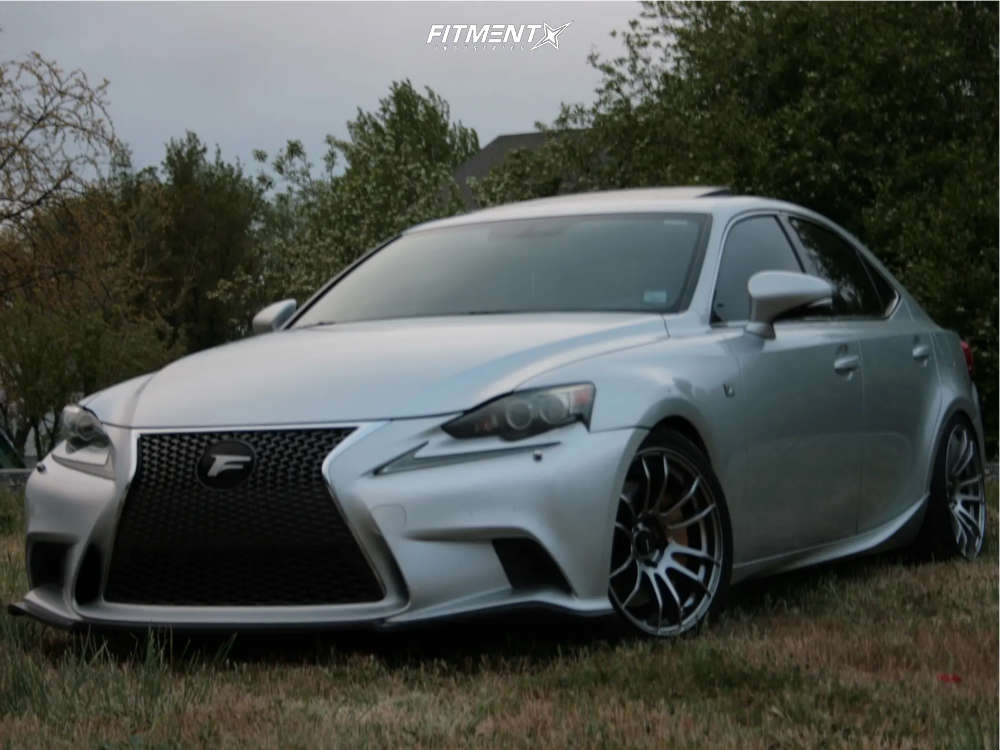2014 Lexus IS350 F Sport with 18x8.5 AVID1 AV20 and Nitto 235x30 on ...
