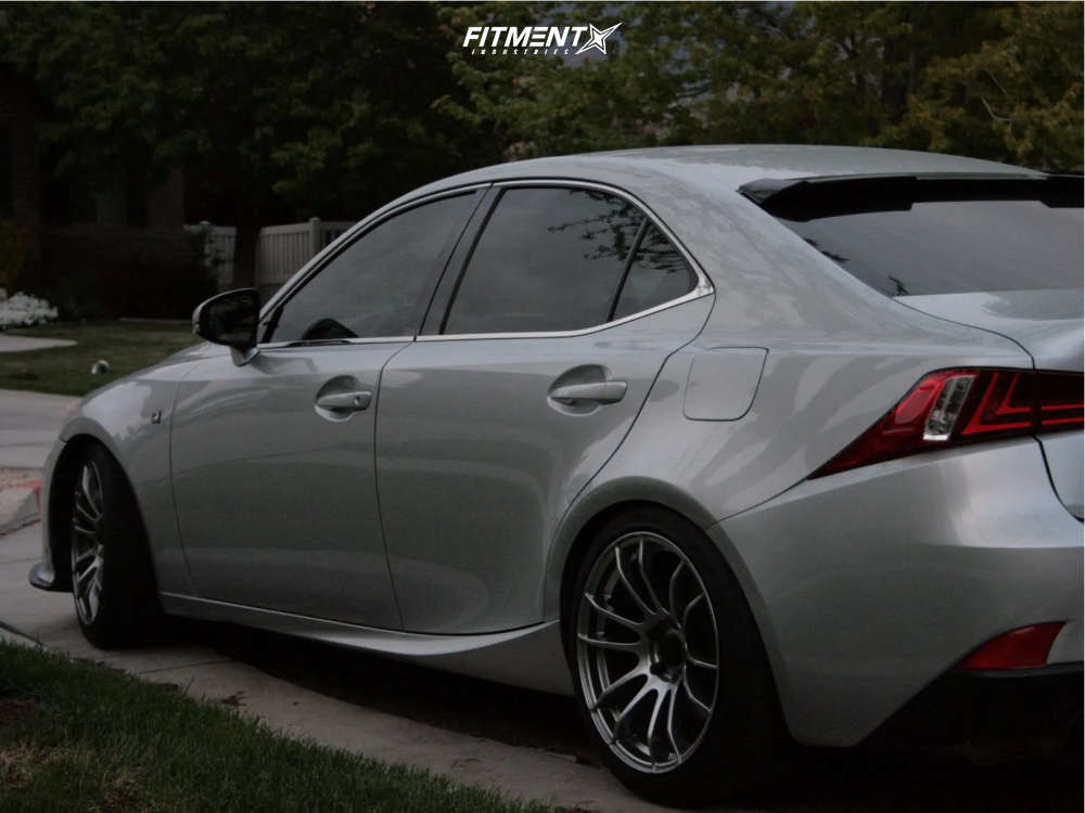 2014 Lexus IS350 F Sport with 18x8.5 AVID1 AV20 and Nitto 235x30 on ...