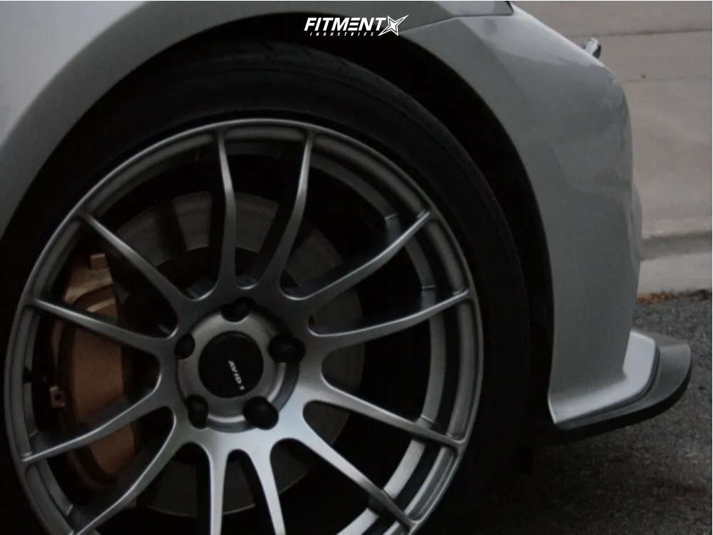 2014 Lexus IS350 F Sport with 18x8.5 AVID1 AV20 and Nitto 235x30 on ...