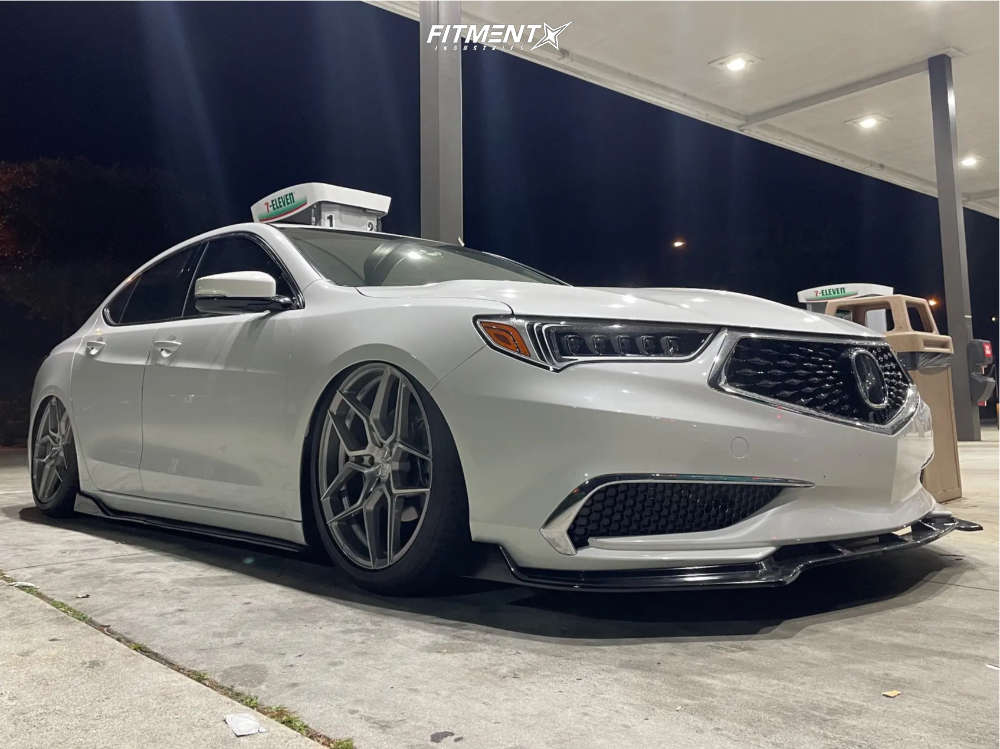 2019 Acura TLX Base with 20x9 Rohana Rfx11 and Bridgestone 245x40 on ...