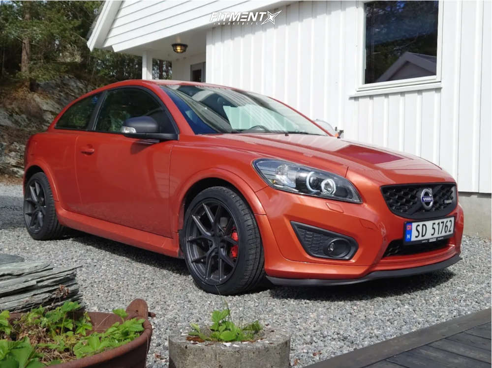 2010 Volvo C30 1.6D R-design with 18x8 Japan Racing Sl01 and Goodyear ...
