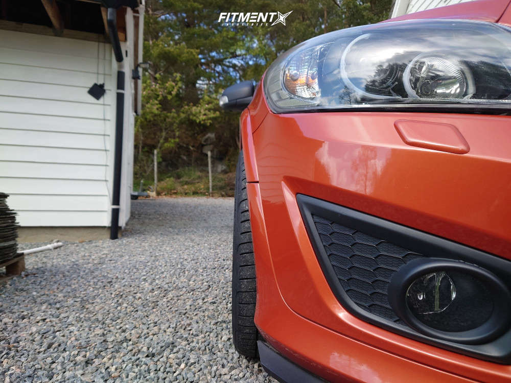 2010 Volvo C30 1.6D R-design with 18x8 Japan Racing Sl01 and Goodyear ...