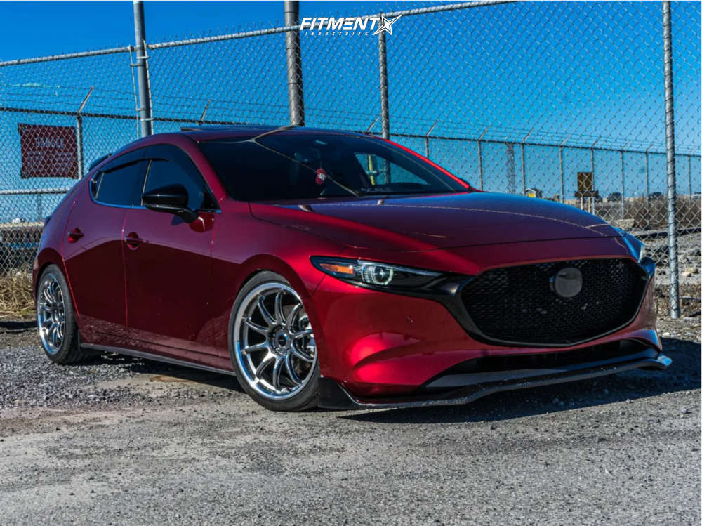 2021 Mazda 3 Sport GT with 18x8.5 AVID1 Av40 and Firestone 225x40 on ...