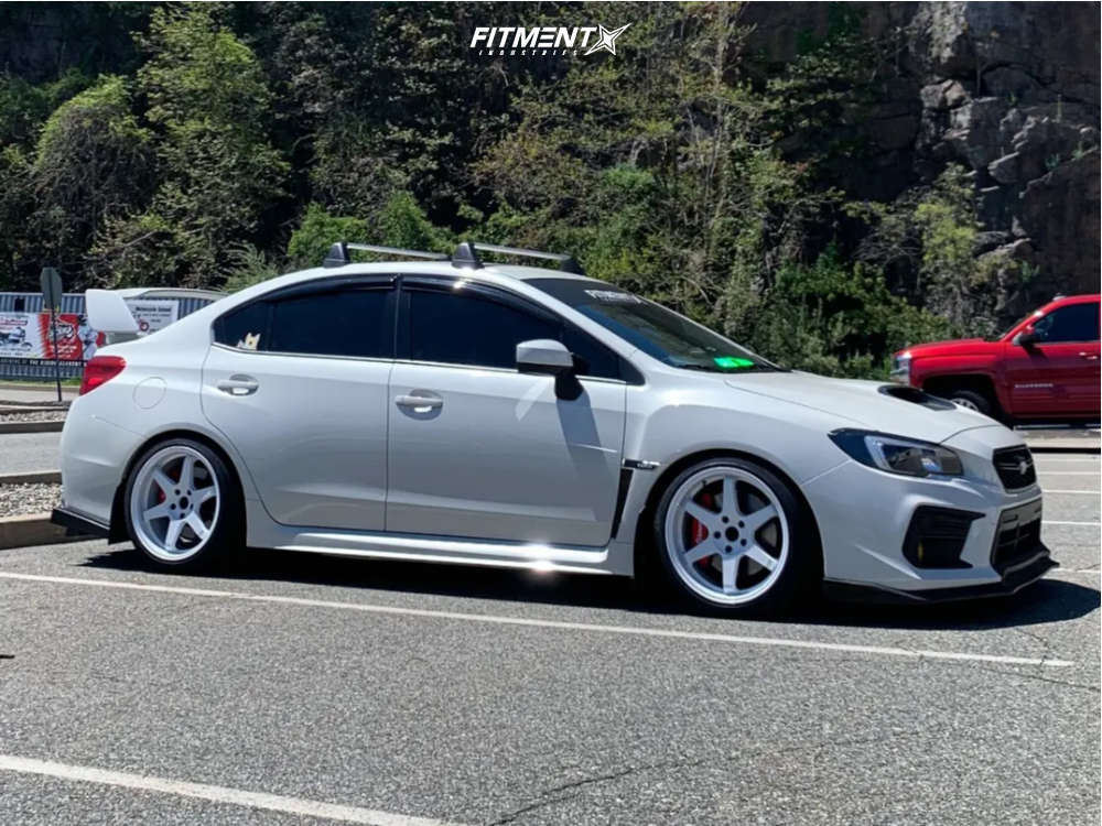 2020 Subaru WRX Premium with 18x9.5 ESR Sr07 and Vercelli 235x40 on ...
