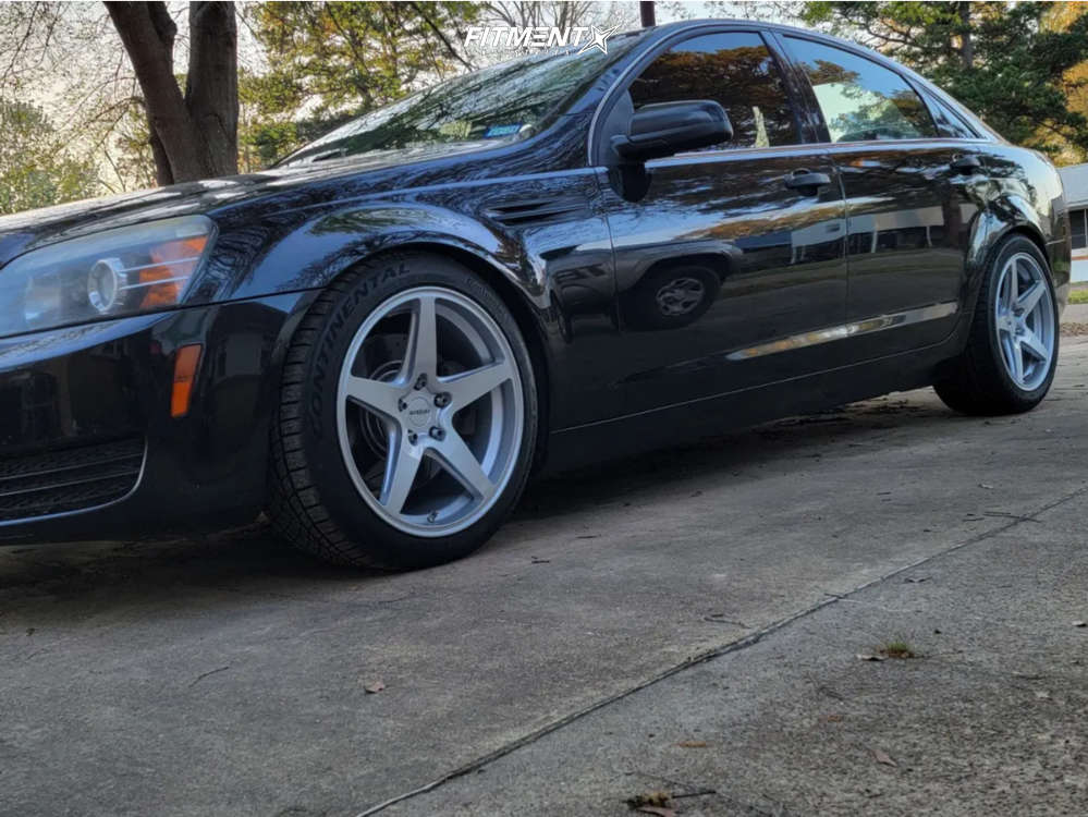 2014 Chevrolet Caprice PPV with 19x9.5 Rotiform Wgr and Continental ...