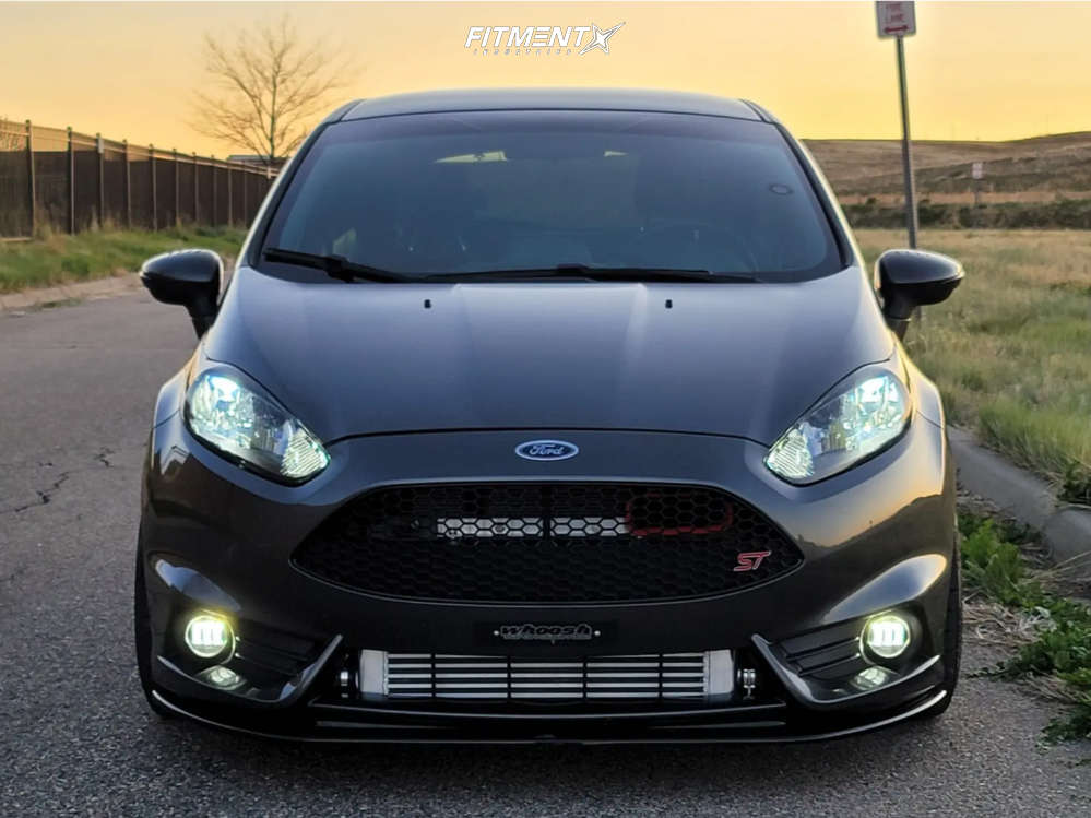 2019 Ford Fiesta ST with 17x8 Rota Titan and Falken 215x40 on Coilovers ...