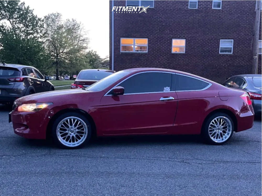 2010 Honda Accord LX-S with 18x9 ARC Ar6 and Vercelli 225x40 on Stock ...