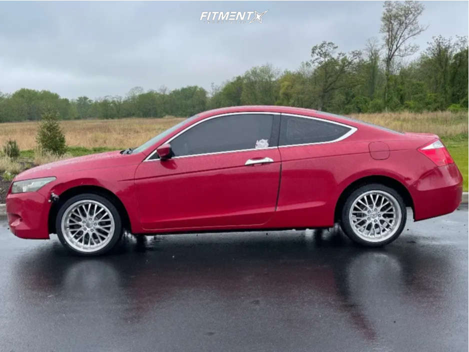 2010 Honda Accord LX-S with 18x9 ARC Ar6 and Vercelli 225x40 on Stock ...