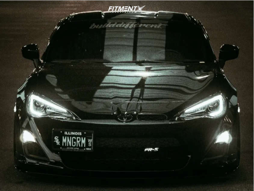 2014 Scion FR-S Monogram with 18x9.5 Gram Lights 57c6 and Bridgestone ...