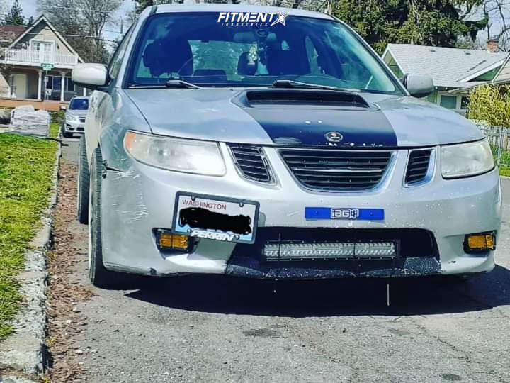 2005 Saab 9-2X Aero with 17x8 TSW Jarama and Federal 225x45 on ...