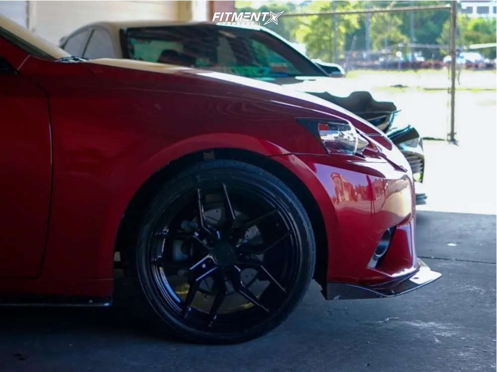 2015 Lexus IS250 Base with 18x8.5 TSW Silvano and Nitto 255x35 on Stock ...