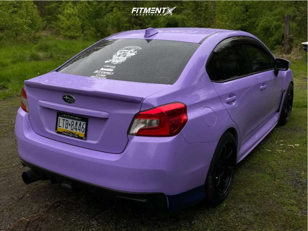 2019 Subaru WRX Base with 18x9.5 Gram Lights 57dr and Nitto 245x40 on ...