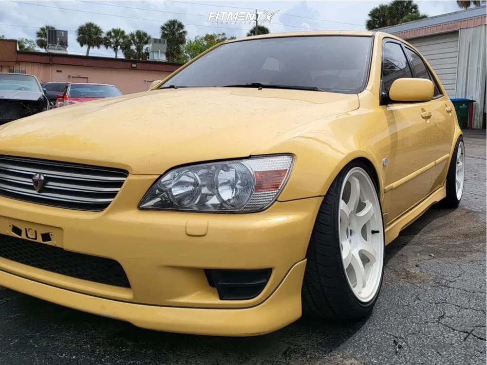 2002 Lexus IS300 Base with 18x9.5 Gram Lights 57dr and Vercelli 255x35 ...