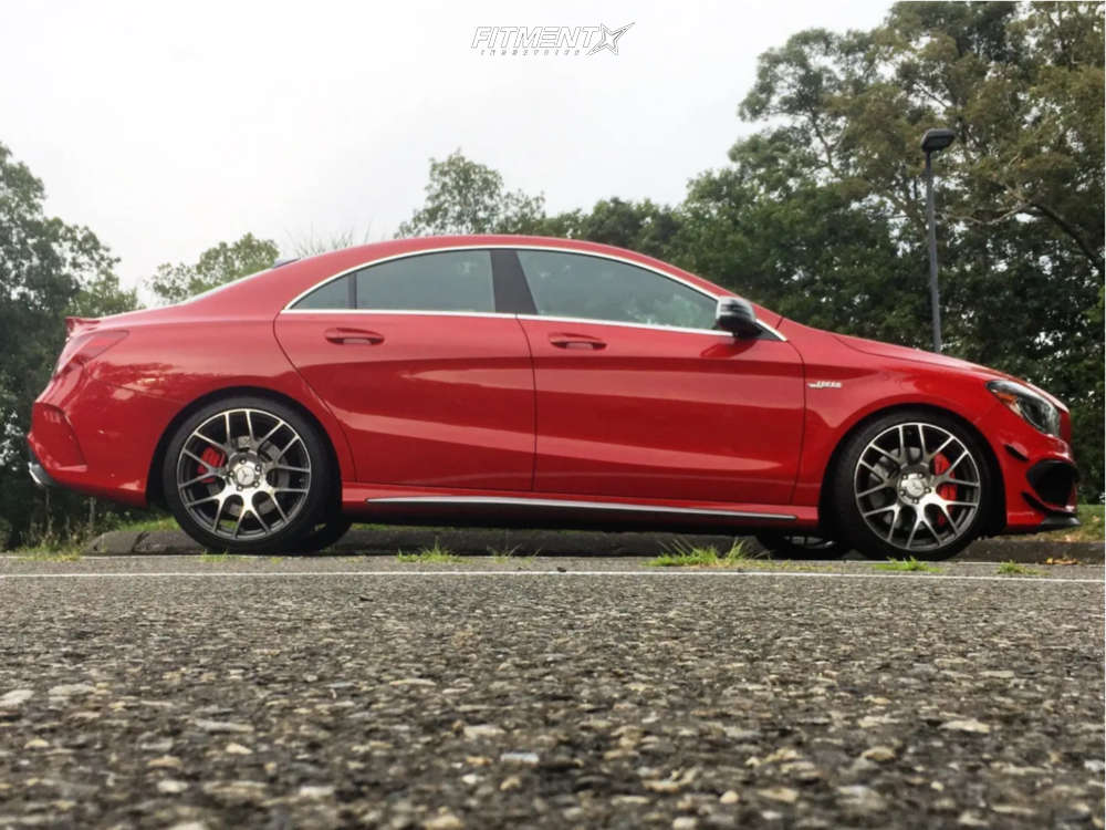 2014 Mercedes-Benz CLA45 AMG 4Matic with 19x8 TSW Nurburgring and ...