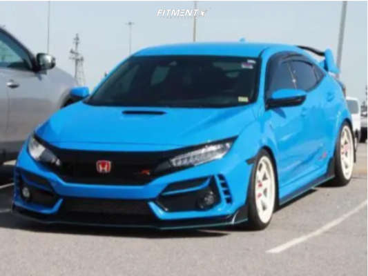 2021 Honda Civic Type R with 18x9.5 Volk TE37SL and Toyo Tires 255x35 ...