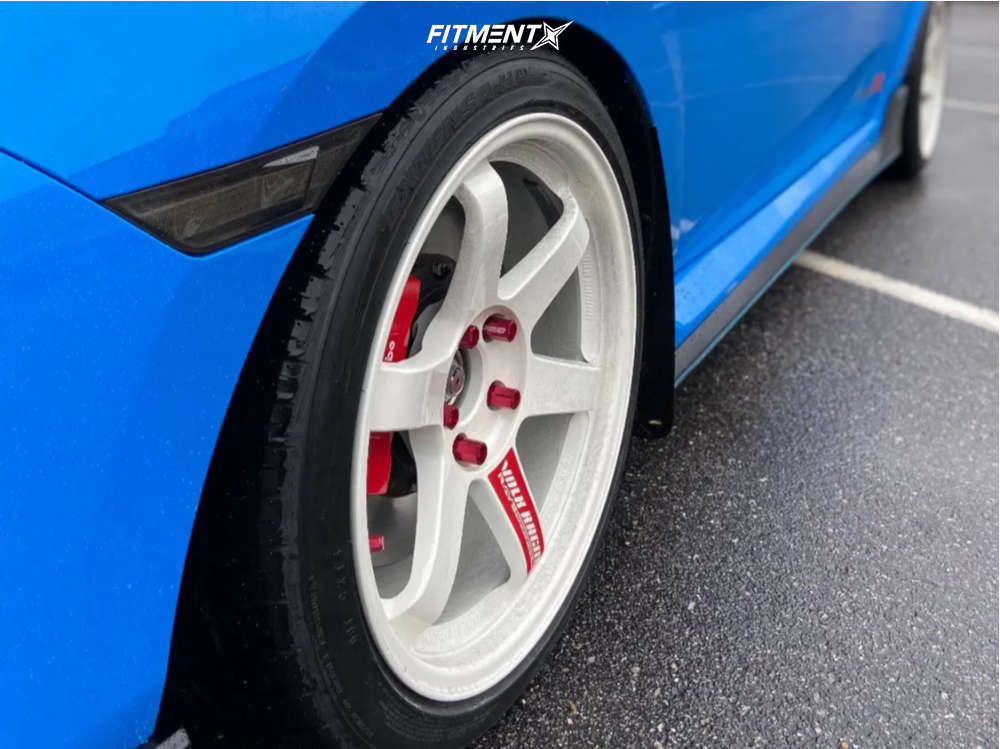 2021 Honda Civic Type R with 18x9.5 Volk TE37SL and Toyo Tires 255x35 ...