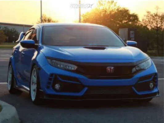 2021 Honda Civic Type R with 18x9.5 Volk TE37SL and Toyo Tires 255x35 ...