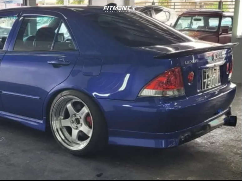 2005 Lexus IS300 Base with 18x9 SSR Professor Sp1 and Maxxis 225x40 on Coilovers | 2248042 ...