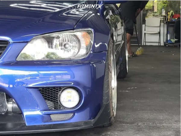 2005 Lexus IS300 Base with 18x9 SSR Professor Sp1 and Maxxis 225x40 on Coilovers | 2248042 ...