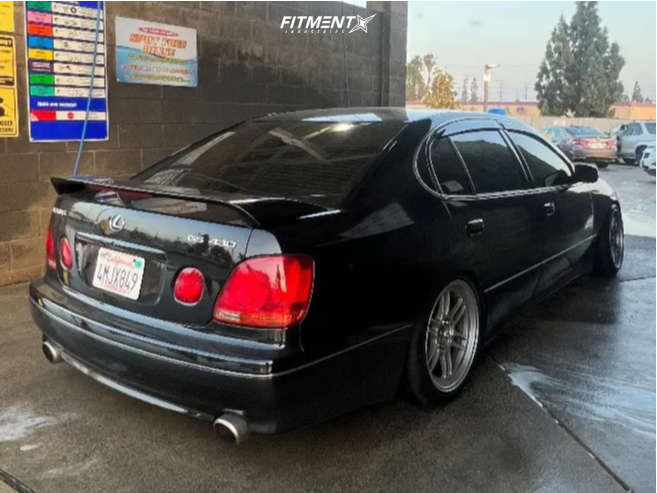 2001 Lexus GS430 Base with 18x9.5 Enkei Rpf1 and Lancaster 225x40 on ...