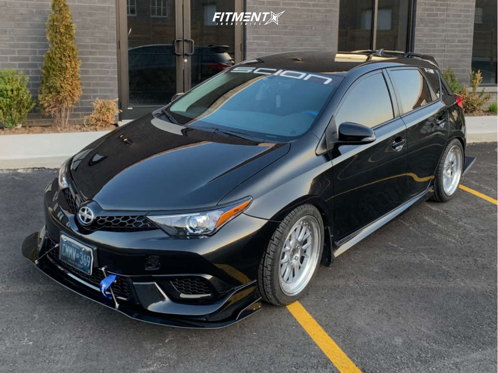 2016 Scion IM Base with 18x8.5 Aodhan Ds06 and Firestone 245x40 on ...